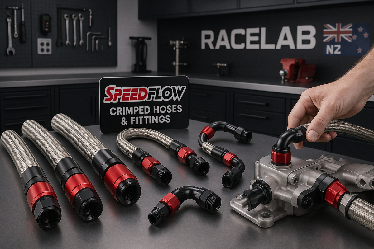 Speedflow Crimped Hoses in NZ – Available & Fitted at Racelab – Racelab NZ