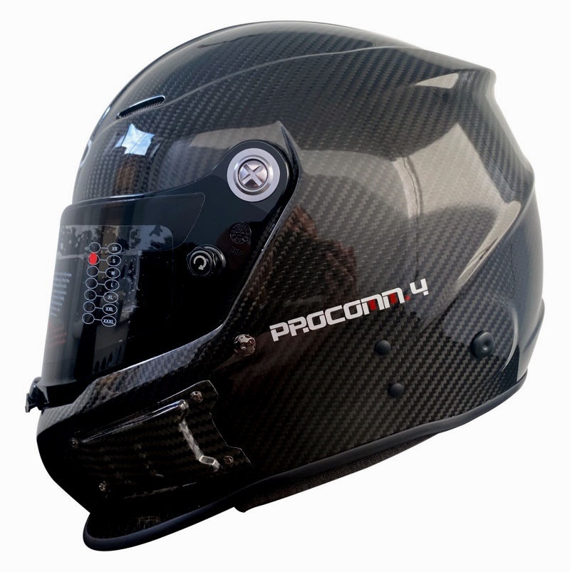 DTG Procomm 4 Carbon Premium Basic Full Face Helmet